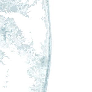 Fenwick Island Map Print, Map of Fenwick Island Delaware, Fenwick ...