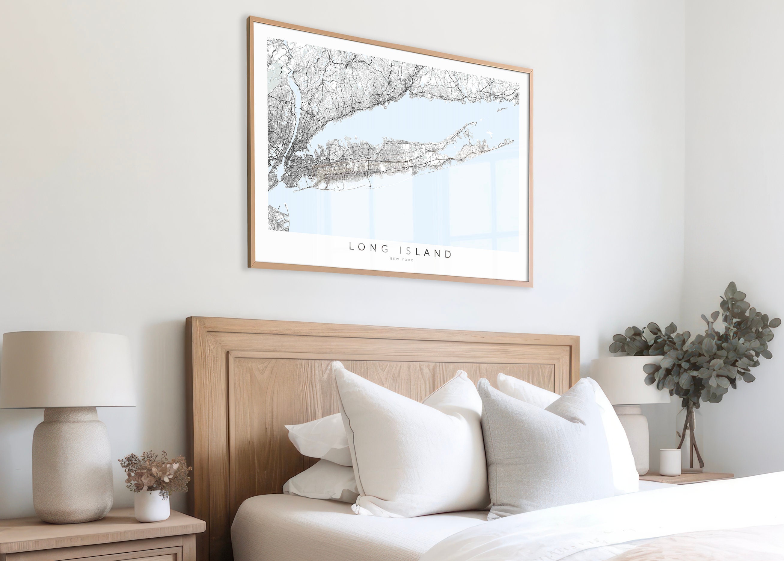 Long Island Map Print, New York Map Print, Long Island Poster, Long ...