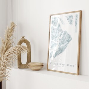 Hilton Head Map Print, Map of Hilton Head Island, Hilton Head Gift ...