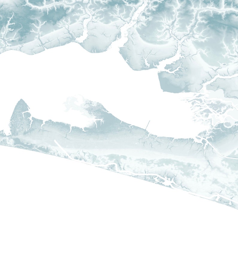 Highway 30A Map Print, 30A Wall Art, Florida 30A Poster, Miramar Beach ...
