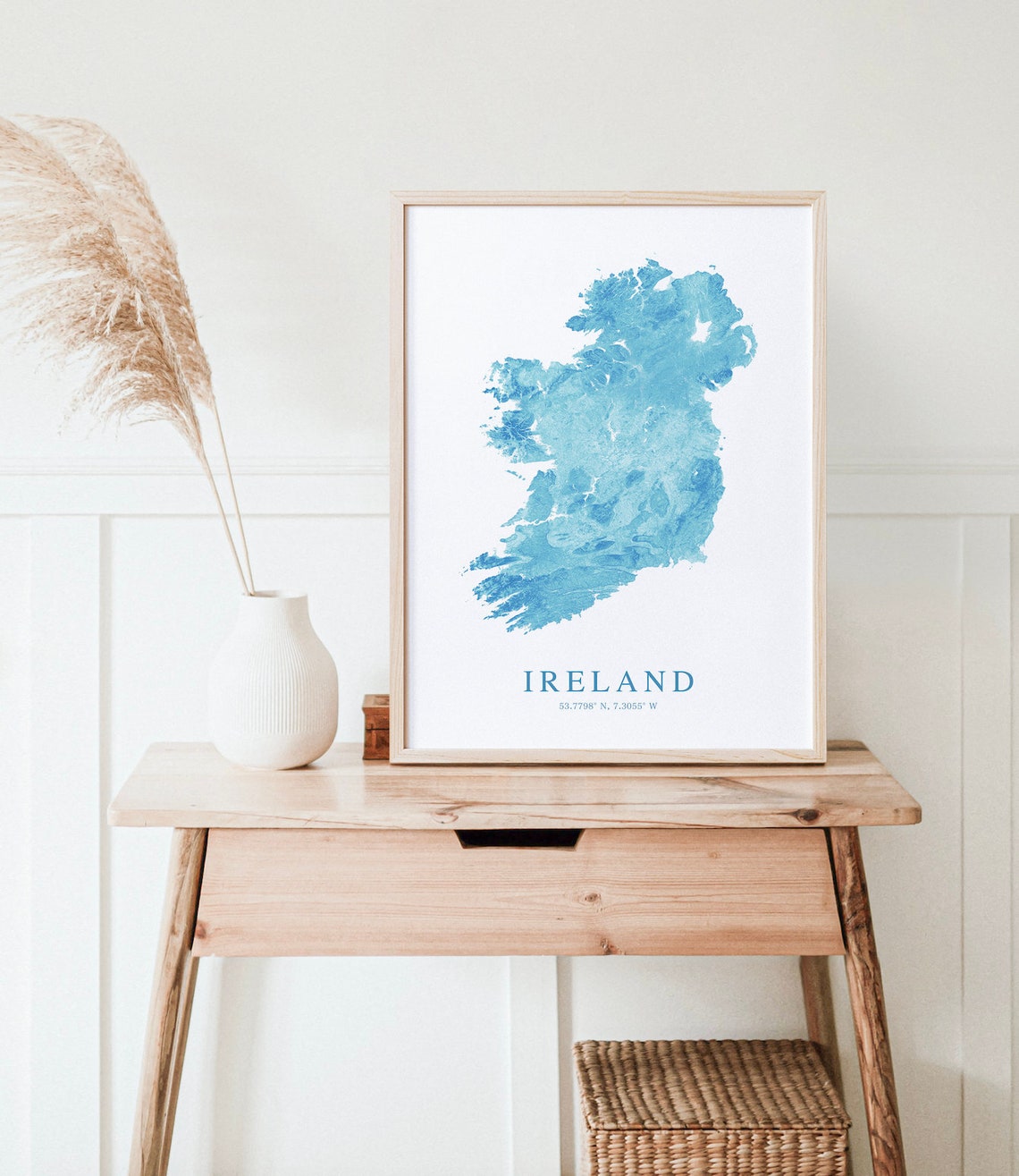 Ireland Map Print Map of Ireland Ireland Map Poster Ireland - Etsy