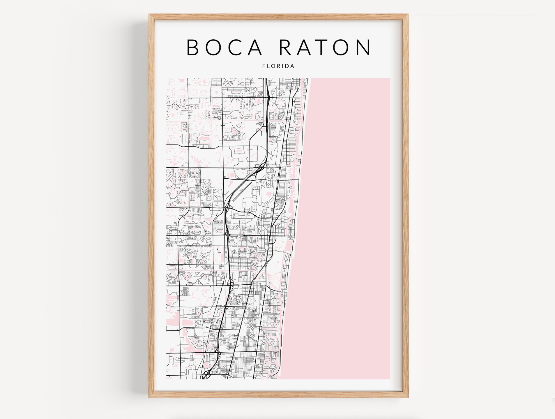 Custom Map Set of 3 Personalized Map Prints Custom City Map - Etsy