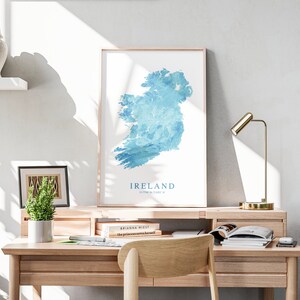 Ireland Map Print, Map of Ireland, Ireland Map Poster, Ireland Gift ...