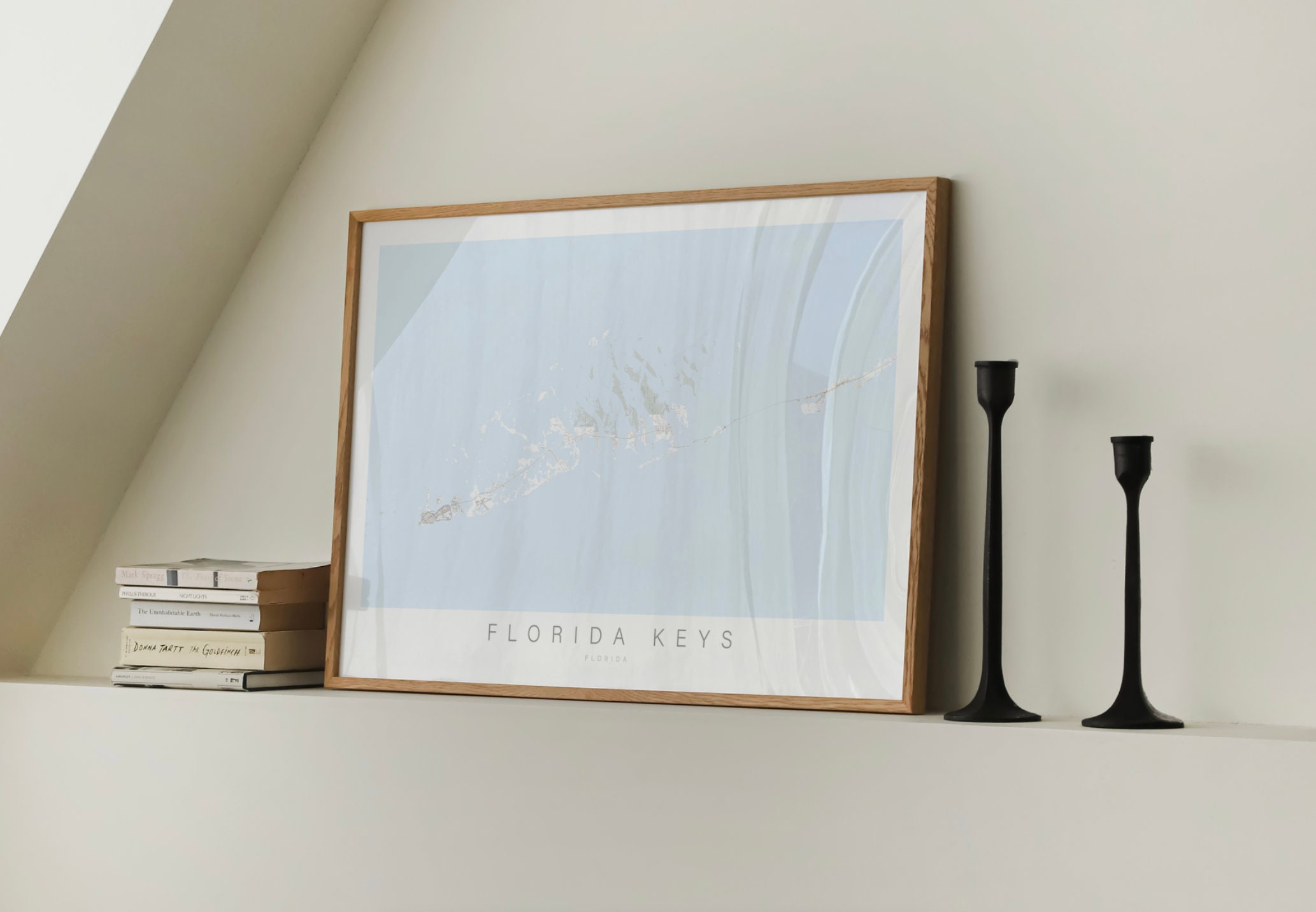 Florida Keys Map Print, Key West Florida Map, Florida Poster, Key West ...