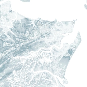 James Island Map Print, Map of James Island South Carolina, James ...