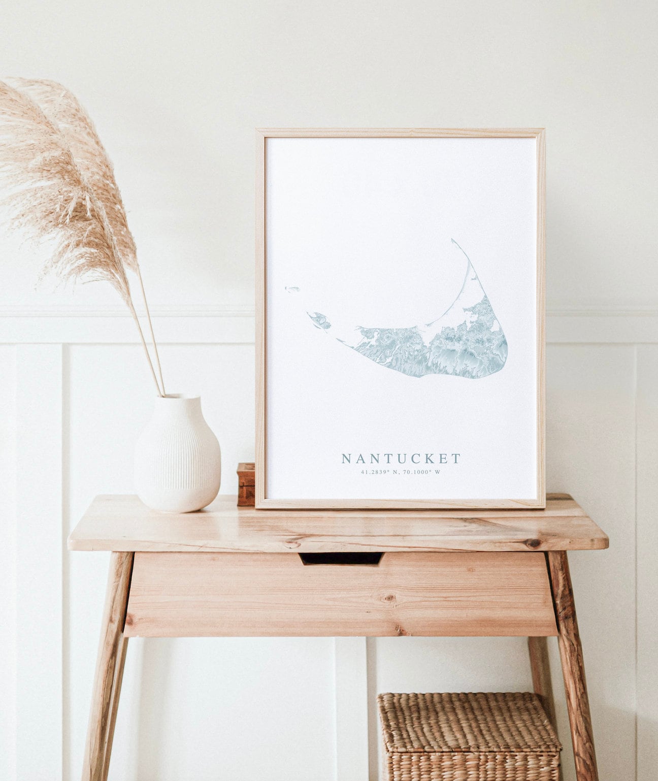 Nantucket Map Poster, Nantucket Map Decor, Nantucket Poster, Nantucket ...