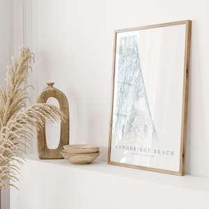 Sandbridge Beach Virginia Map Print, Map of Sandbridge Beach ...