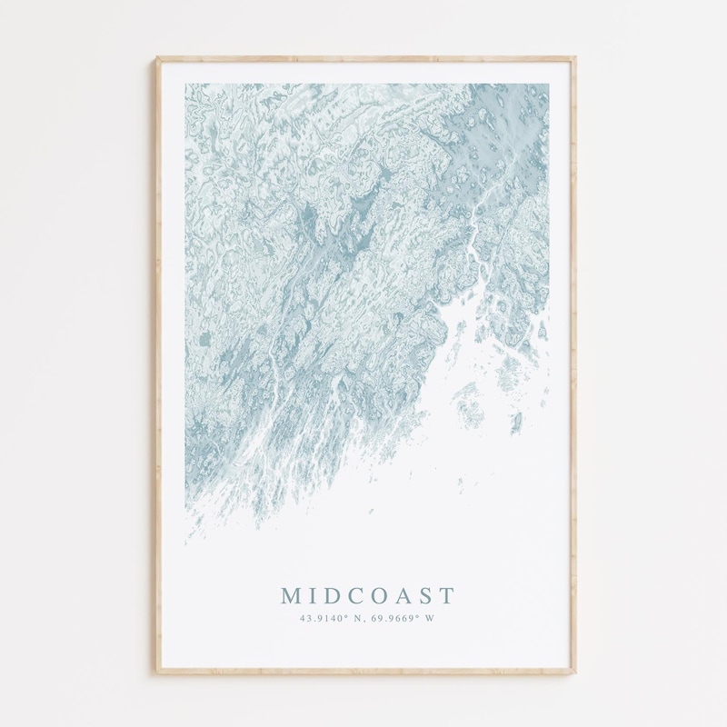Maine Wall Art - Etsy