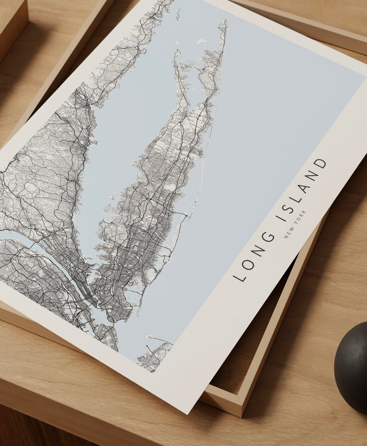 Long Island Map Print, New York Map Print, Long Island Poster, Long ...