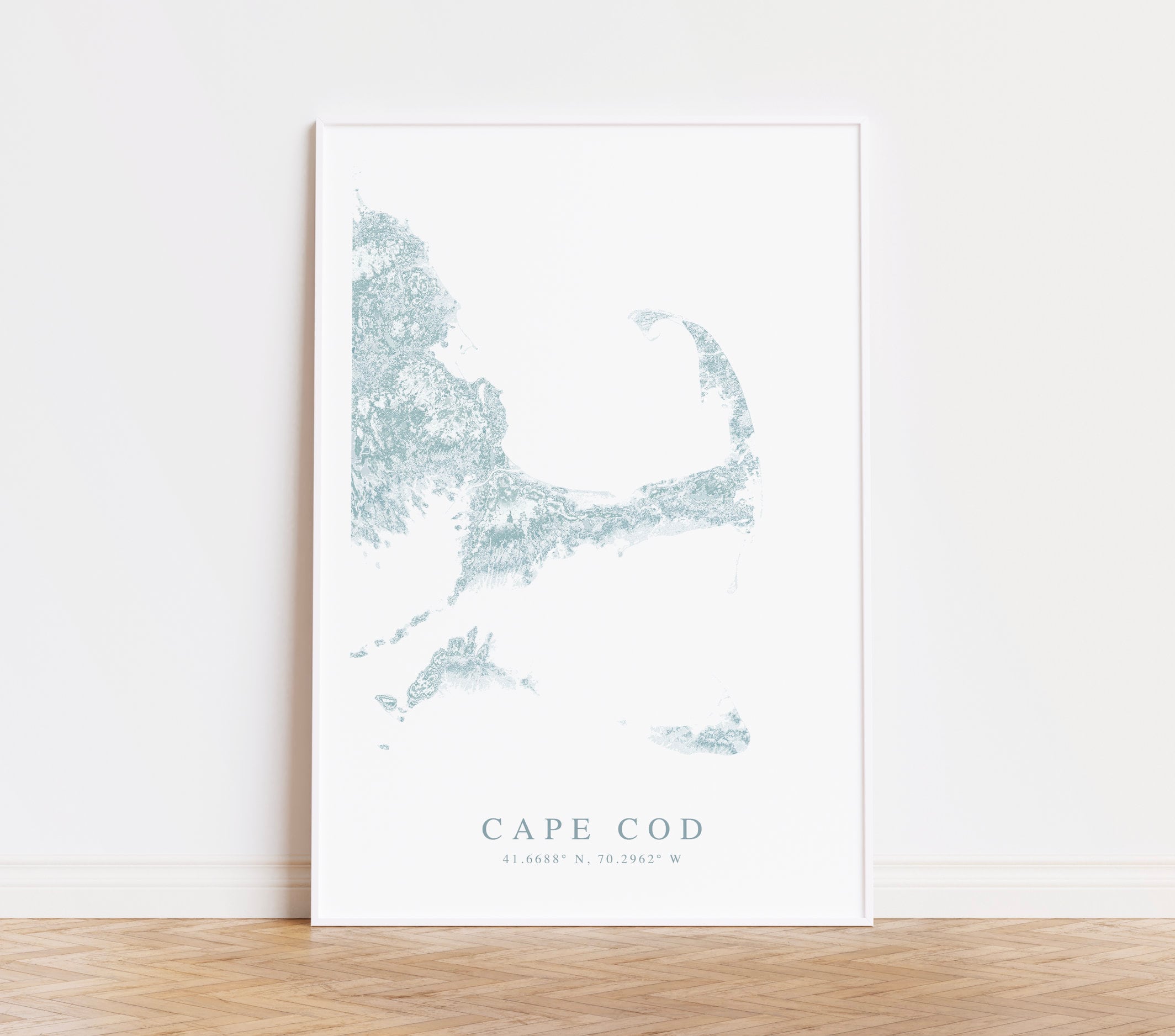 Cape Cod Map Print, Cape Cod Poster Poster, Nantucket Map, Martha's ...