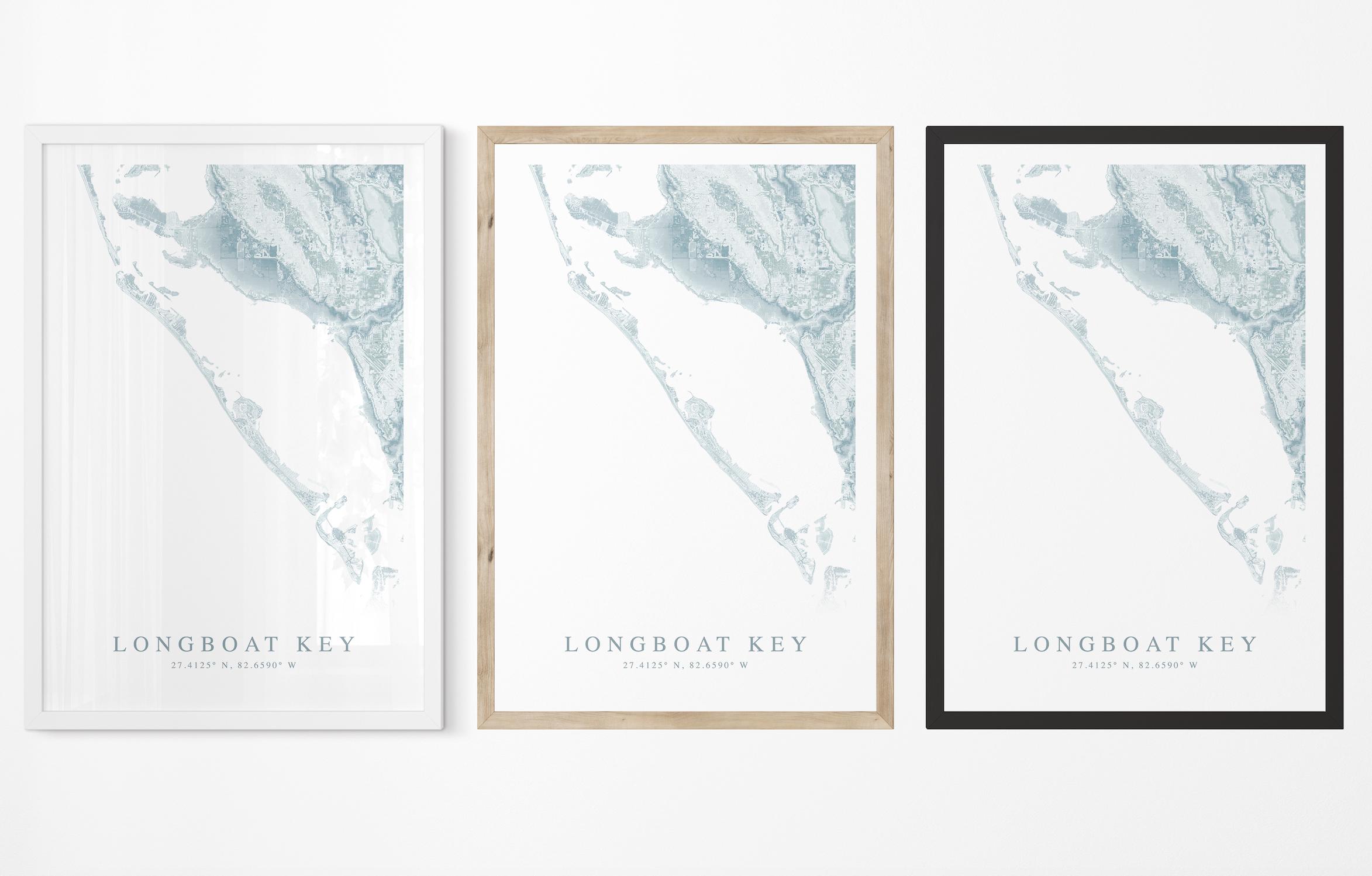 Longboat Key Florida Map