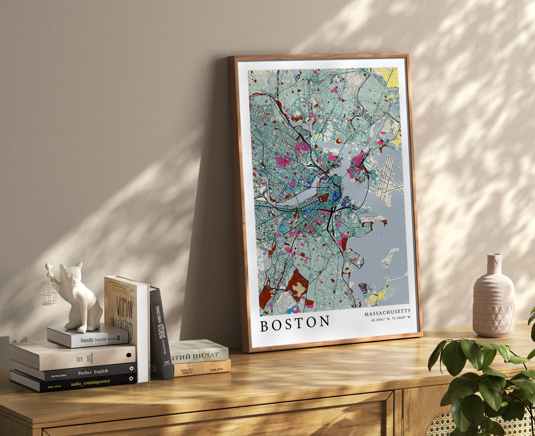 Custom Map Print, Any City Map, Personalized Map Print, Any Custom ...