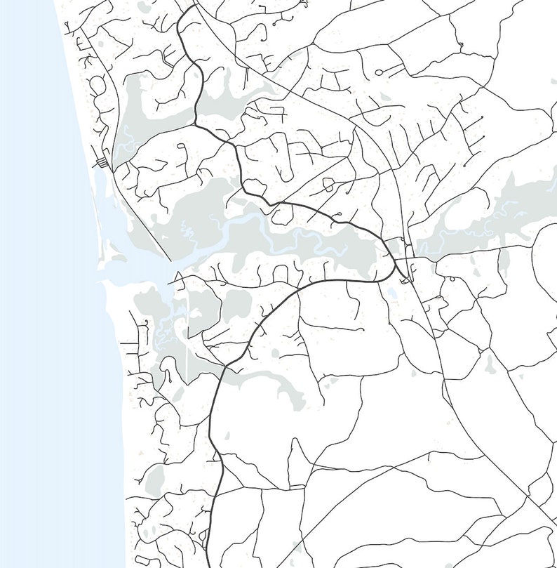 Truro Massachusetts Map Print, Truro Cape Cod Poster, Cape Cod Map ...