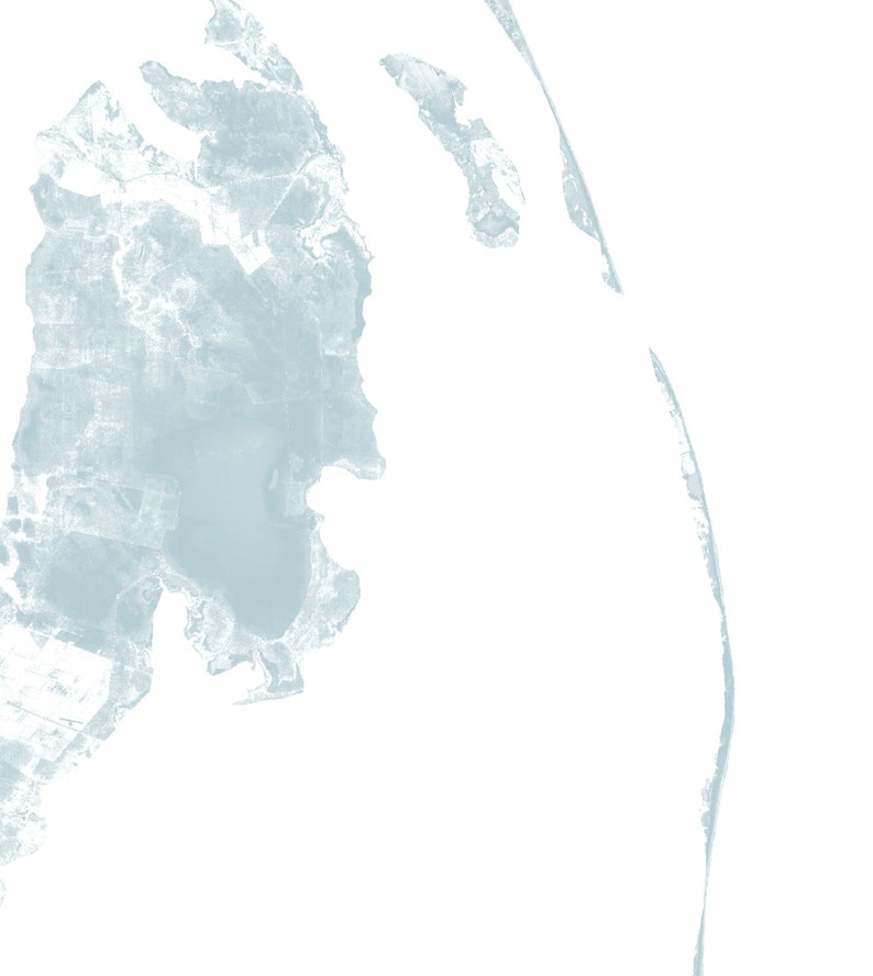 Outer Banks Map Print, Outer Banks Poster, North Carolina Map Poster ...