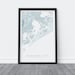 Margate City Jersey Map Print, Map of Margate City, Margate City Gift ...
