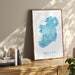 Ireland Map Print Map of Ireland Ireland Map Poster Ireland - Etsy