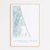 Sandbridge Beach Virginia Map Print, Map of Sandbridge Beach ...