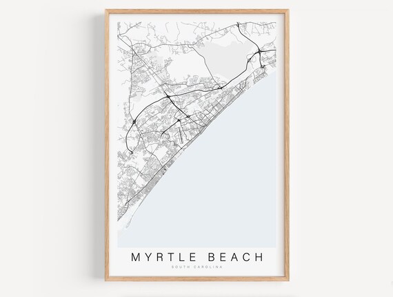 Myrtle Beach Map Florida