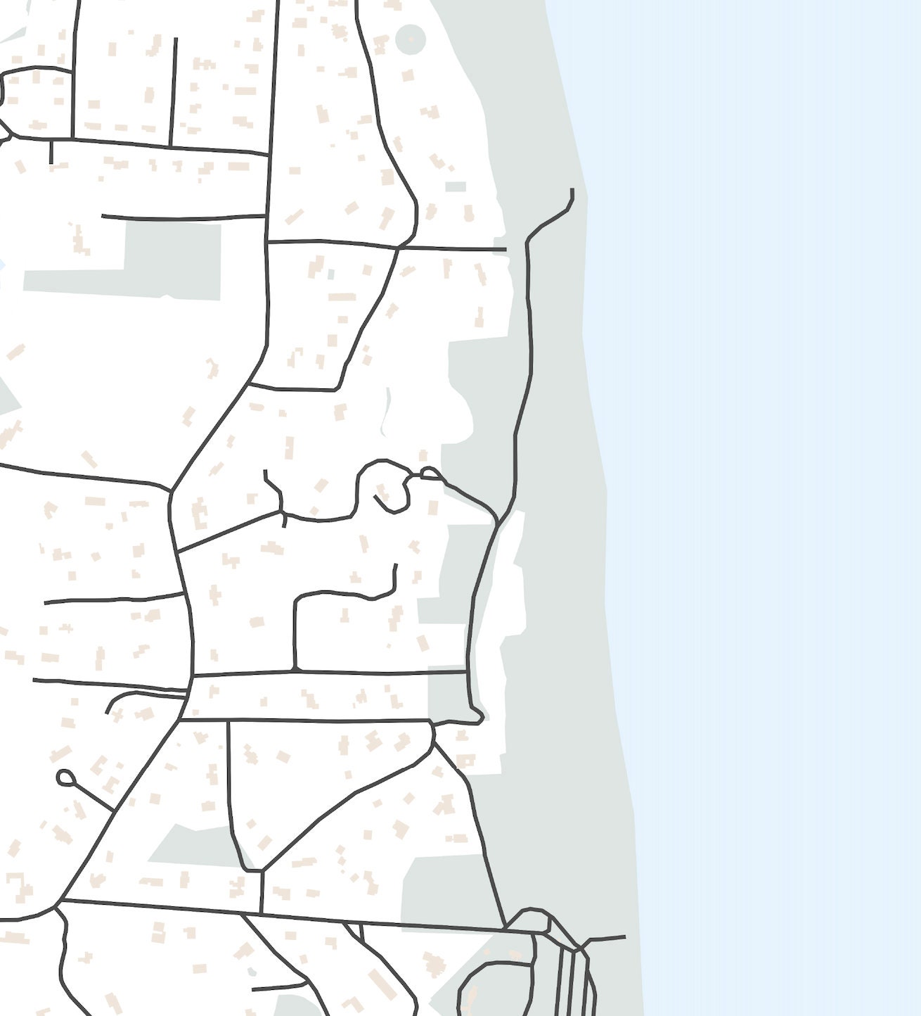 Nauset Beach Map Print, Cape Cod Map Print, Eastham Massachusetts Map ...