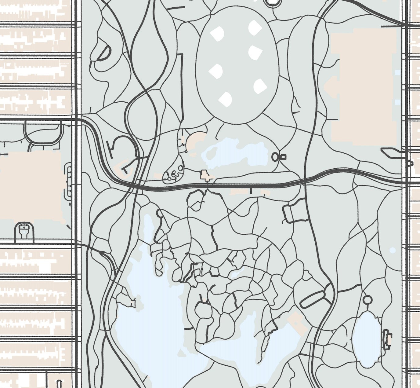 Central Park Map Print, Central Park Art, New York Map Poster ...