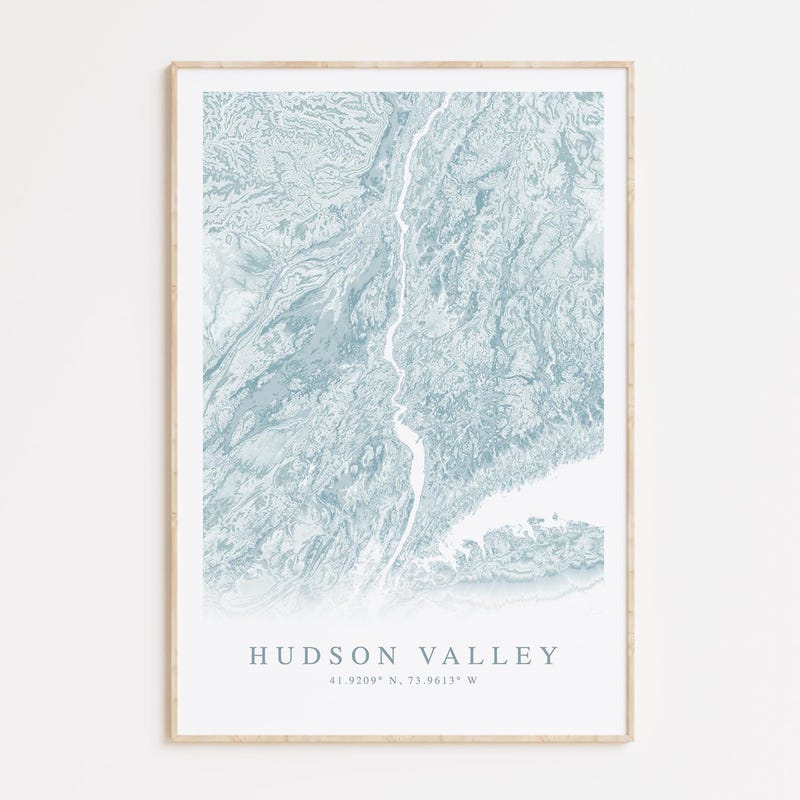 Hudson River Valley Maps - Etsy
