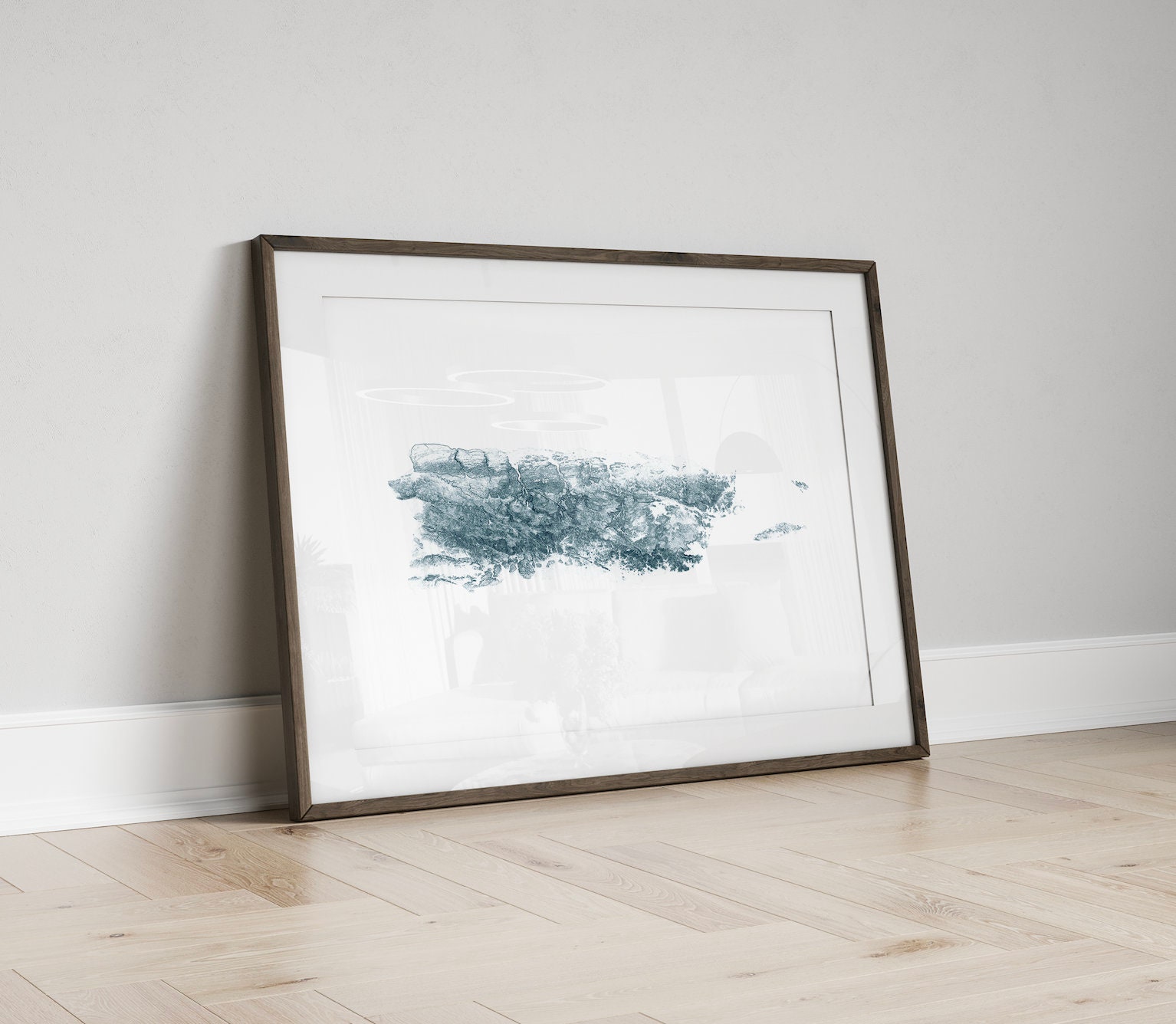 Puerto Rico Map Print, Puerto Rico Poster, San Juan Poster, Puerto Rico ...