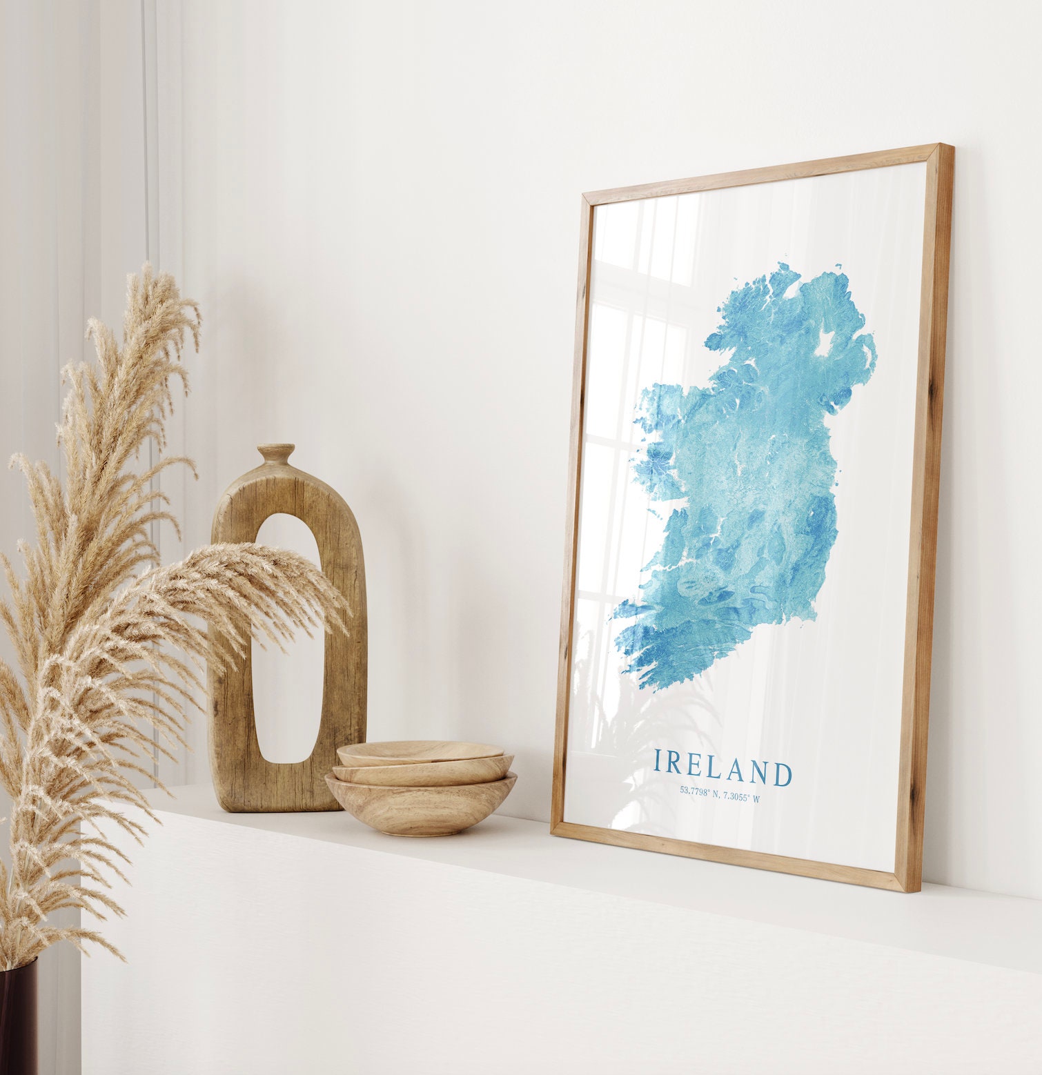 Ireland Map Print, Map of Ireland, Ireland Map Poster, Ireland Gift ...