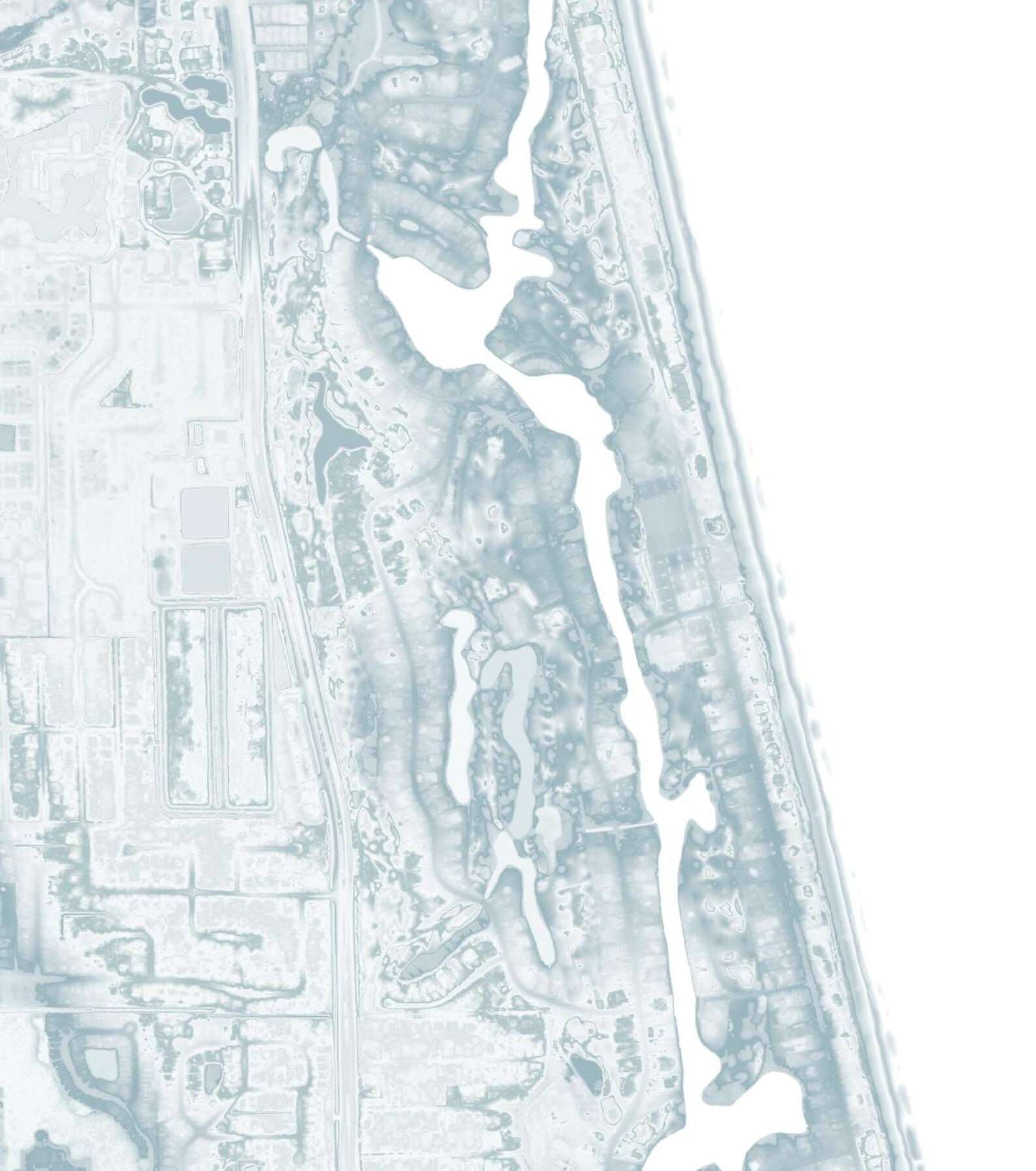 Ponte Vedra Beach Map Print, Map of Ponte Vedra Florida, Florida Beach ...