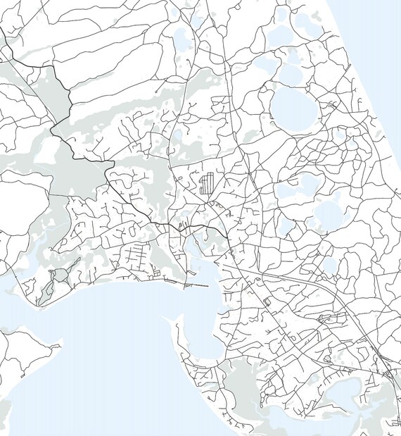 Map Of Wellfleet Cape Cod