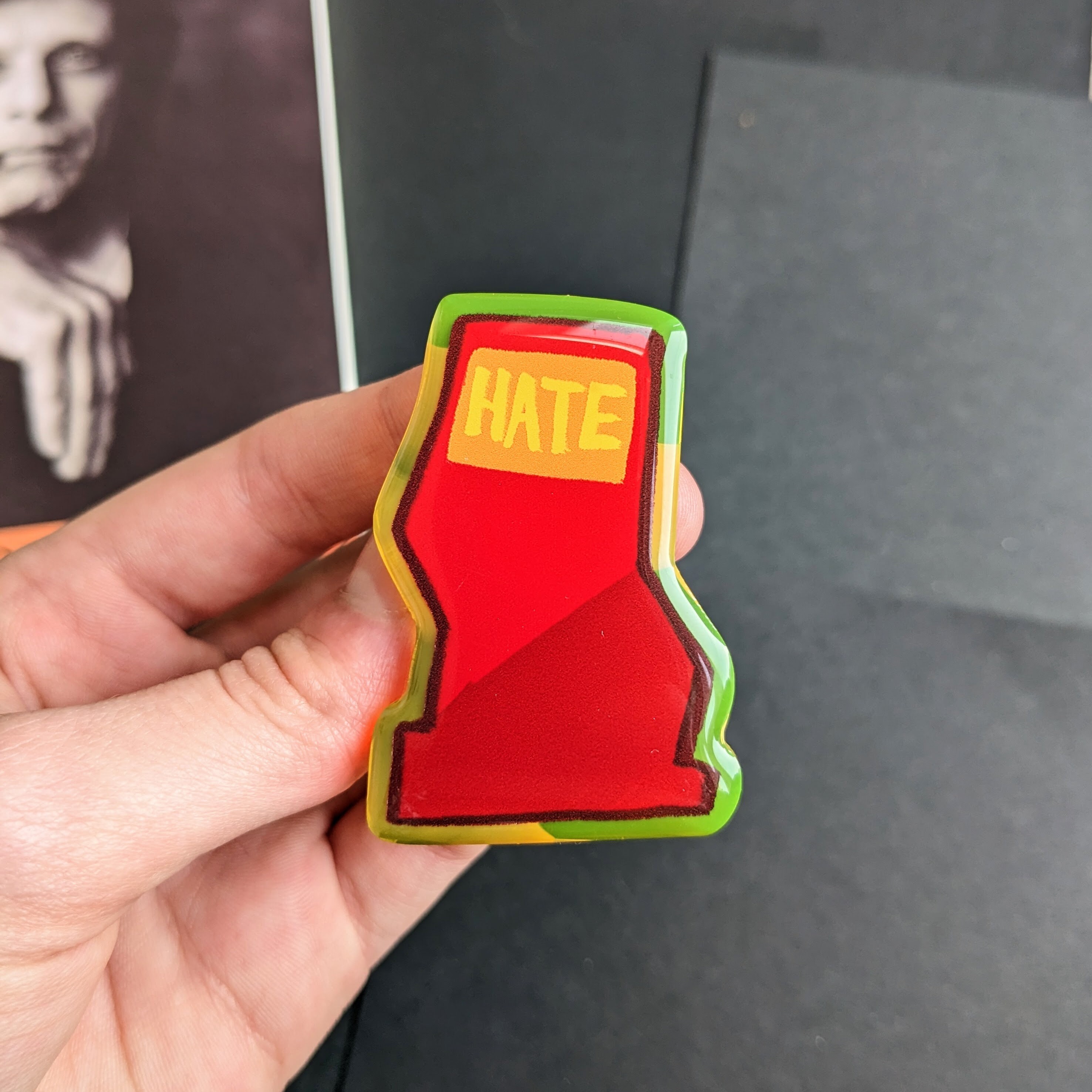 IHNMAIMS Ted and AM Acrylic Pins - Etsy