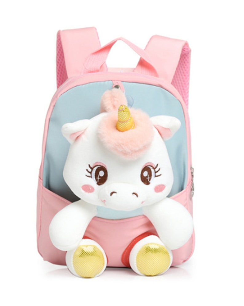 Personalisable Unicorn Kids Plush Toy Backpack. - Etsy