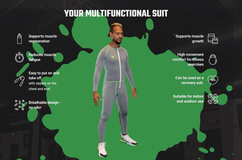 Thermsuit Unisex Thermal Sports Suit for Outdoor Activities and ...