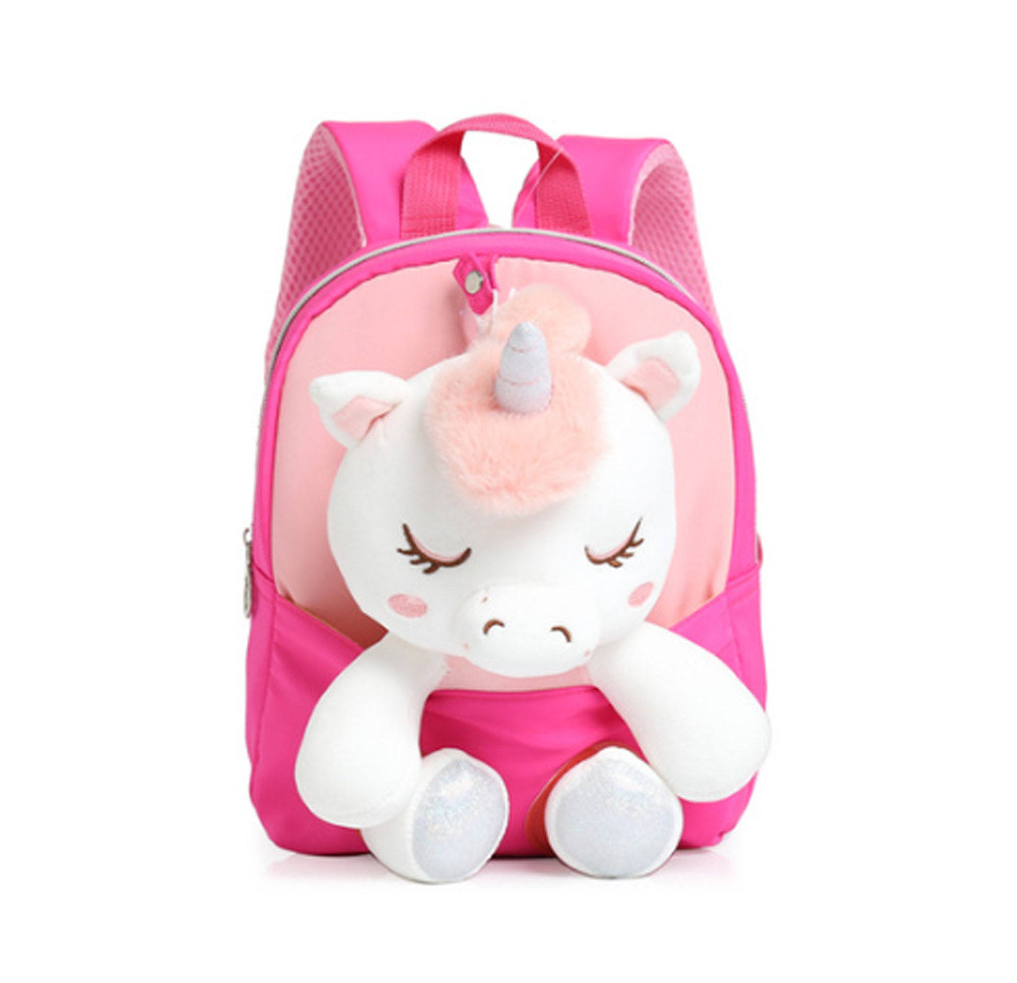 Personalisable Unicorn Kids Plush Toy Backpack. - Etsy