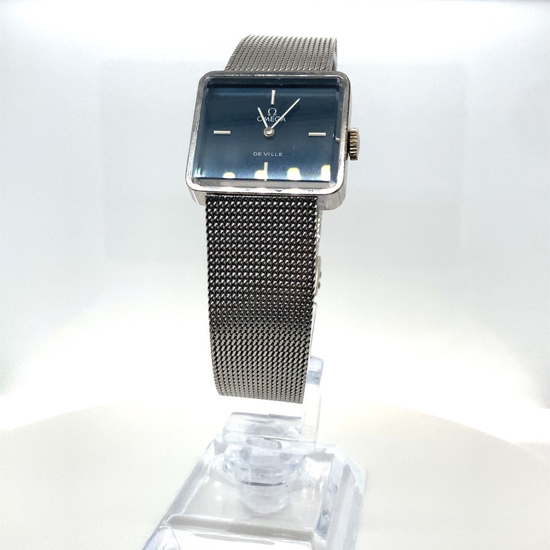 Omega De Ville Watch With Vintage Red Watch Box - Etsy