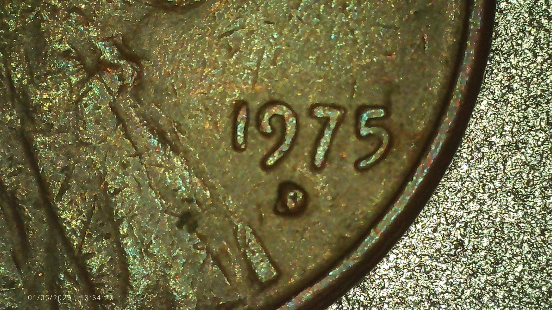 1975 S Over D Mintmark Lincoln Penny - Etsy