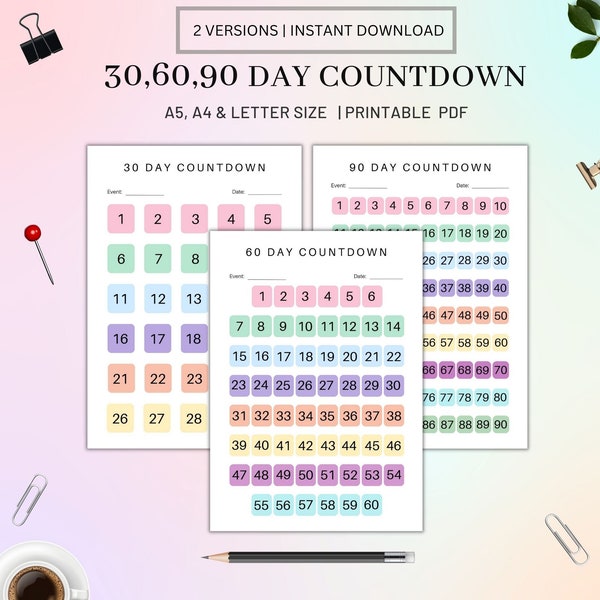 Christmas Countdown Calendar - Etsy