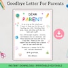 Welcome Letter to Parents, Poem for Parents, Beginning of School Year ...