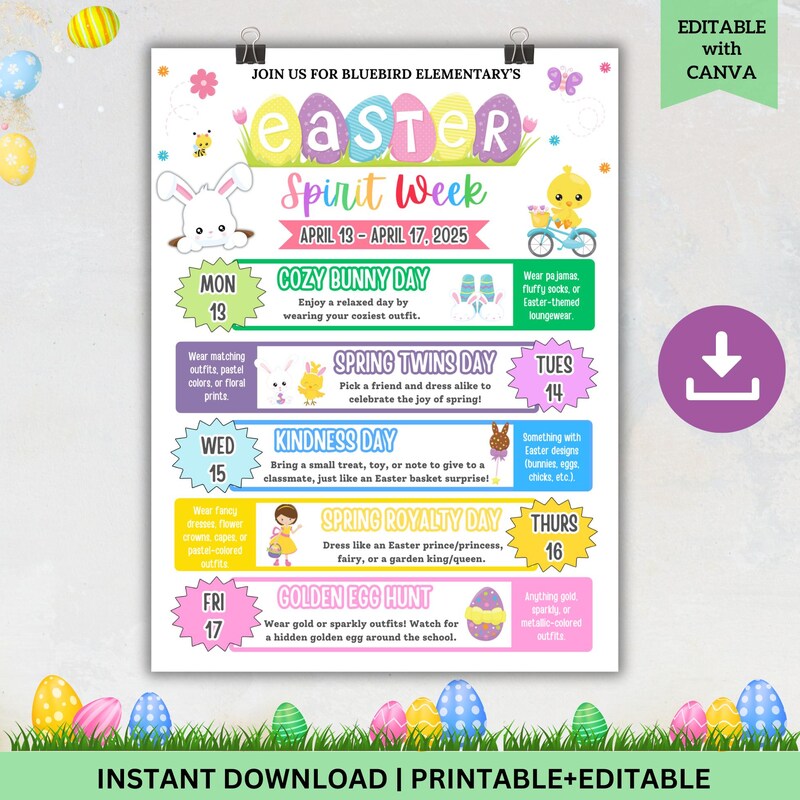 Easter Spirit Week - Etsy