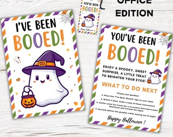 You've Been Booed Halloween Printable, Instant Digital Download, You've ...