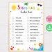 Printable Summer Bucket List Printable, Kids Summer Checklist, Kids ...