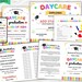 Editable Daycare Graduation Bundle, Graduation Invitation, Graduation ...