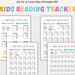 Kids Reading Journal Printable, Bookshelf Reading Tracker, Reading Log ...