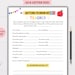 Teacher Favorite Things Questionnaire, Teacher Appreciation Gift, All ...
