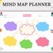 Mind Map Planner for Kids, Printable Mind Map, Visual Brainstorm Map ...