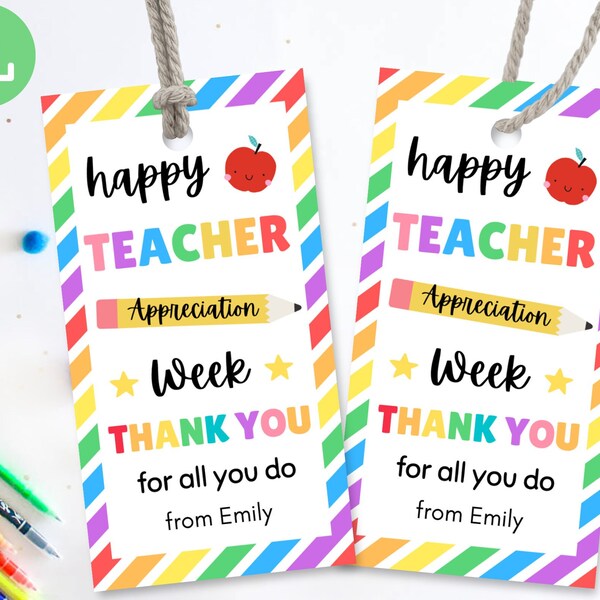 Printable Teacher Appreciation Week, All About My Teacher Letter ...