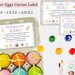 Printable PYO Egg Carton Label, Your Own Eggs Cookie Label, Easter PYO ...