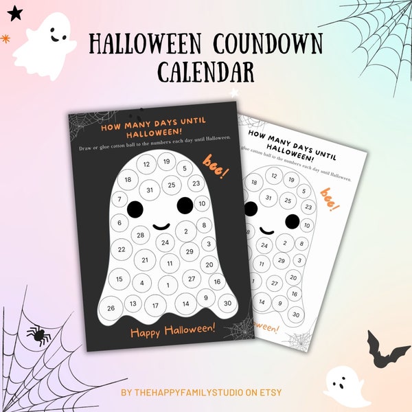 Halloween Countdown - Etsy