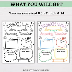 Printable Teacher Appreciation Gift, Teacher Appreciation Week, All ...
