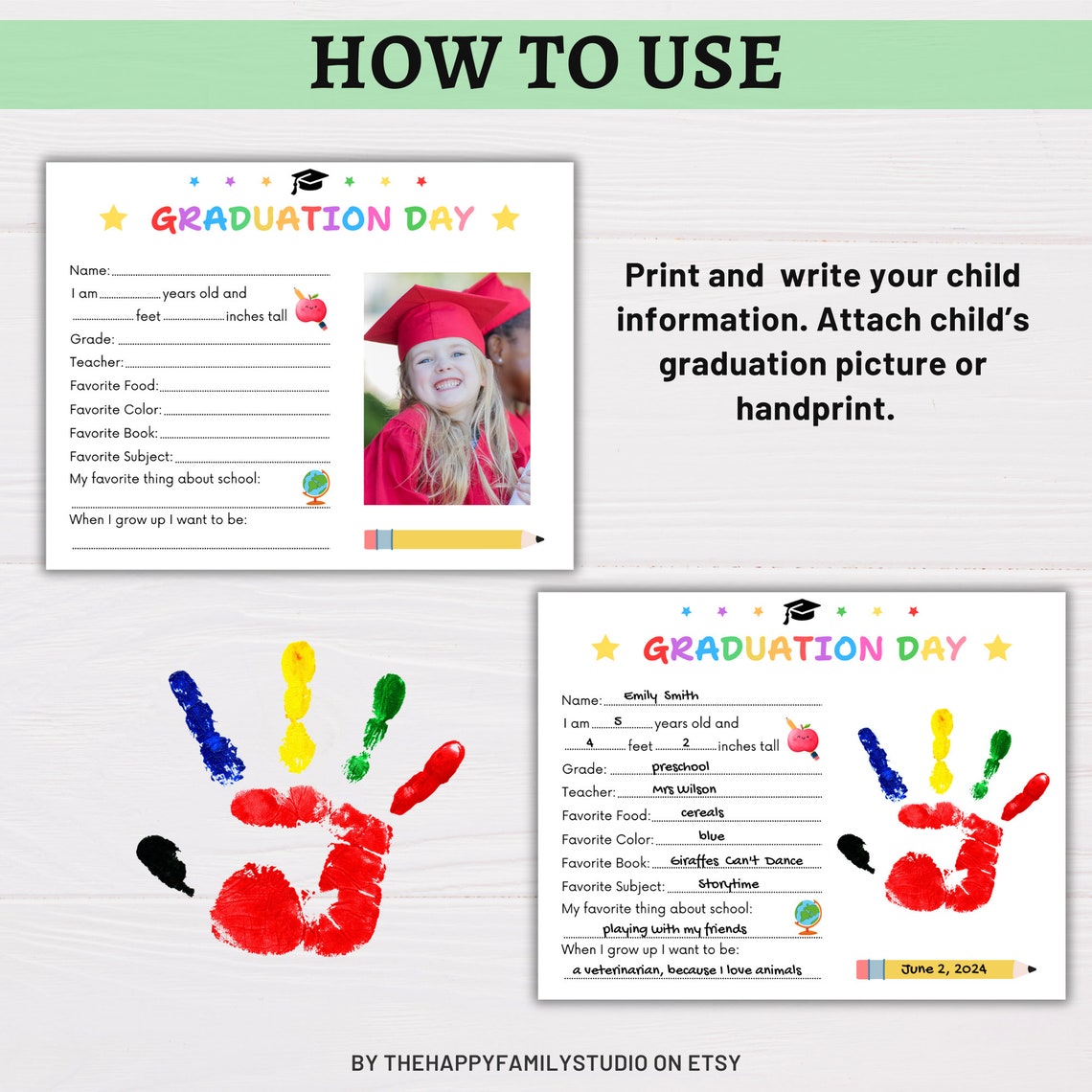 Last Day of School Printable Graduation Keepsake, End of School ...