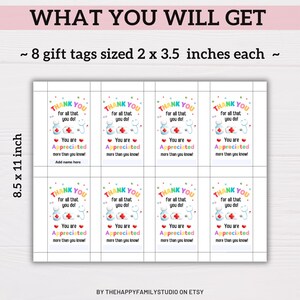 Nurse Appreciation Gift Tags, Happy Nurses Week Gift Tags, Printable ...